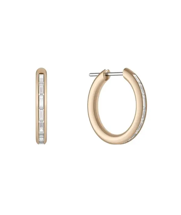 SPINELLI KILCOLLIN Miri Diamond Hoop Earrings - Yellow Gold
