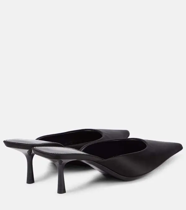 Saint Laurent Barbara 55 Crêpe Mules