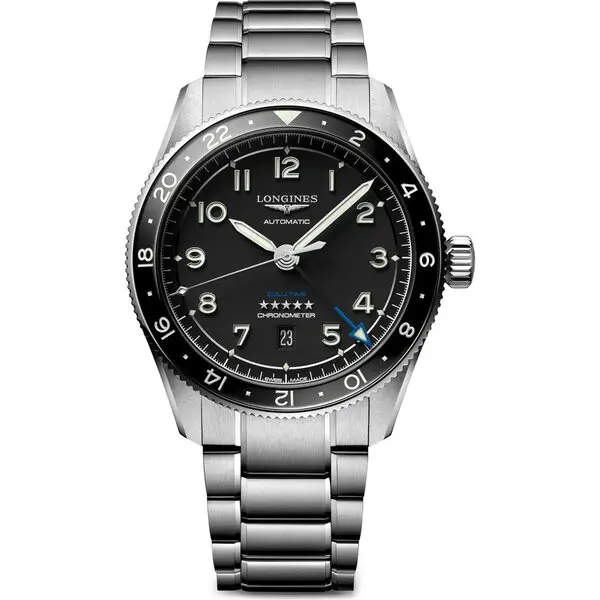 LONGINES Spirit Zulu Bracelet Watch - Black