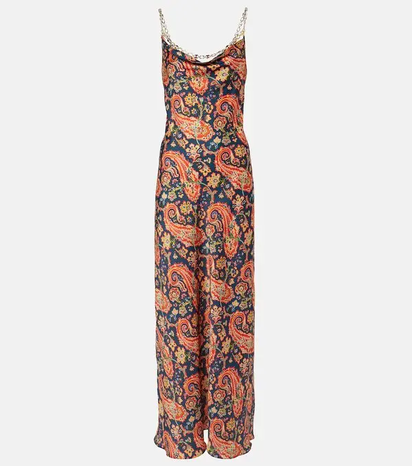 Rabanne Paisley Maxi Dress