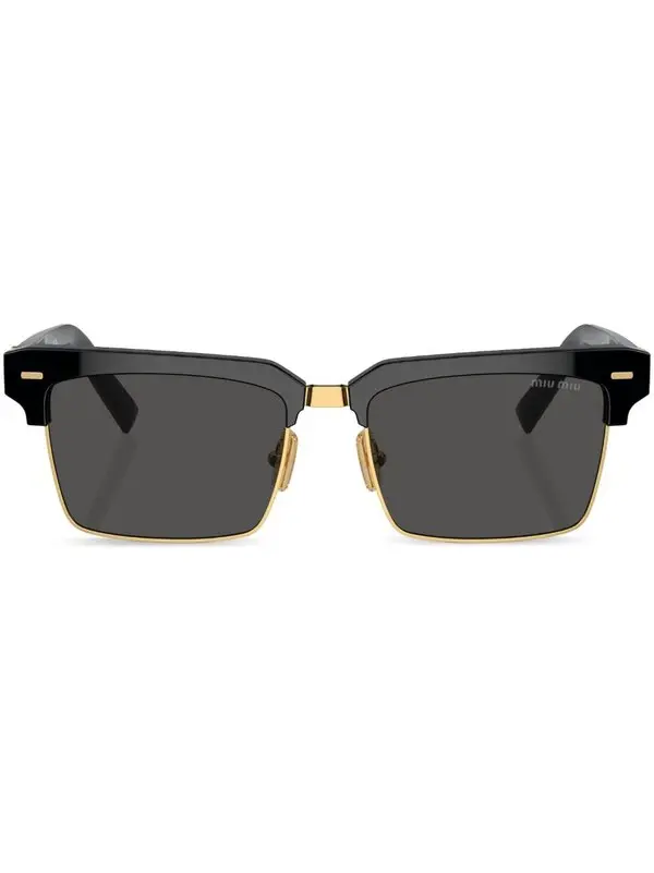 Miu Miu Square-frame Sunglasses - Black