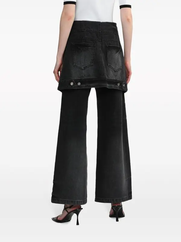 JUUN.J Layered Denim Trousers