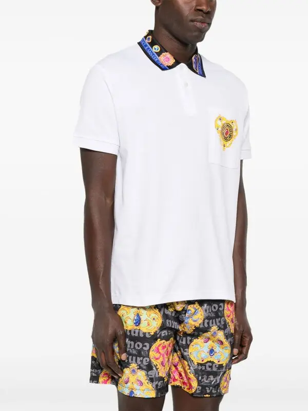 Versace Heart Couture Polo Shirt