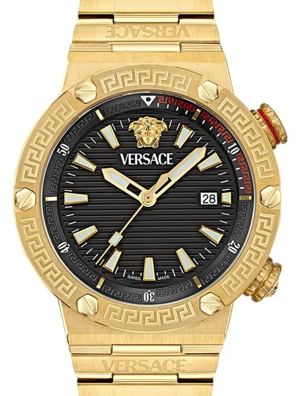 Versace Greca Logo Diver 43mm Watch