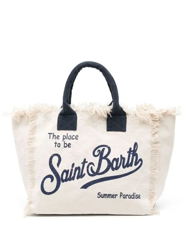 MC2 SAINT BARTH Vanity Beach Bag - Neutrals