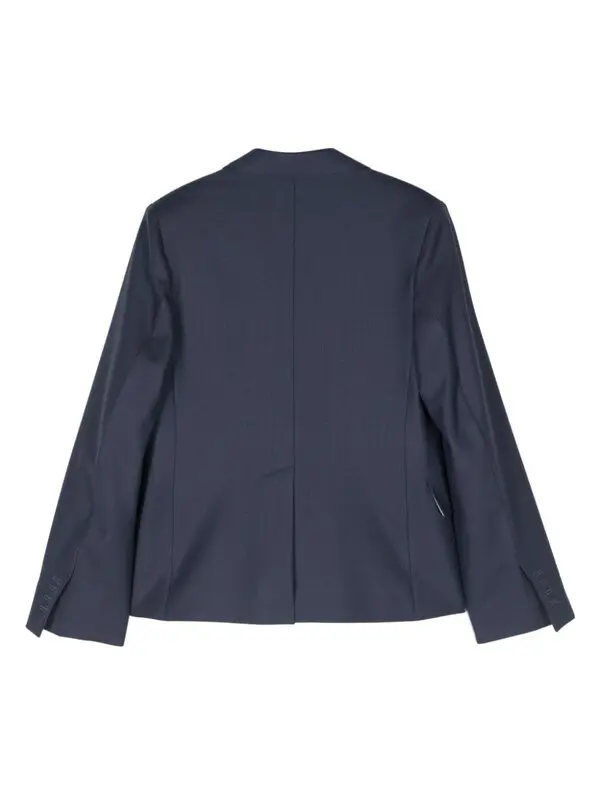 Victoria Beckham Single-breasted Blazer - Blue