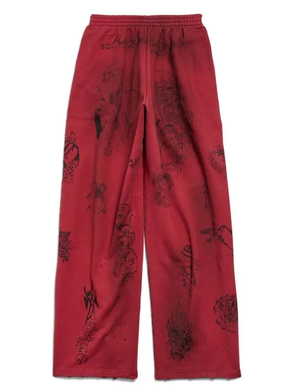 Balenciaga Tattoo-print Track Pants