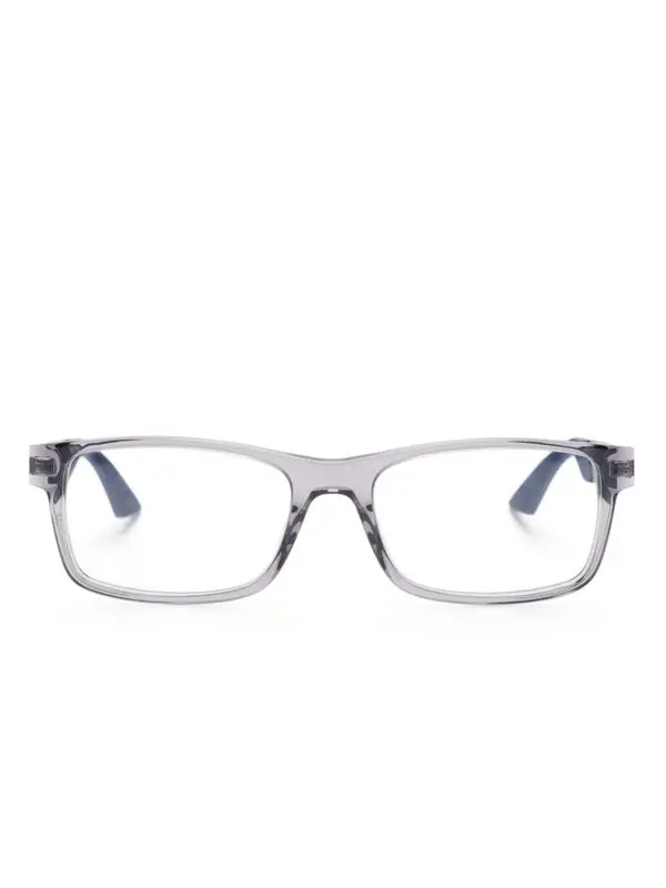 Montblanc Rectangle-frame Glasses - Grey