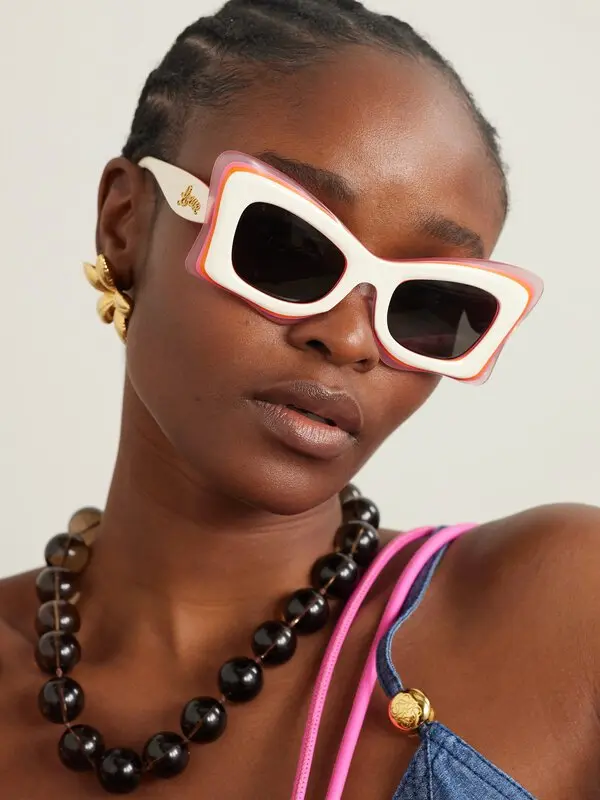 Loewe Layered Cat-eye Sunglasses