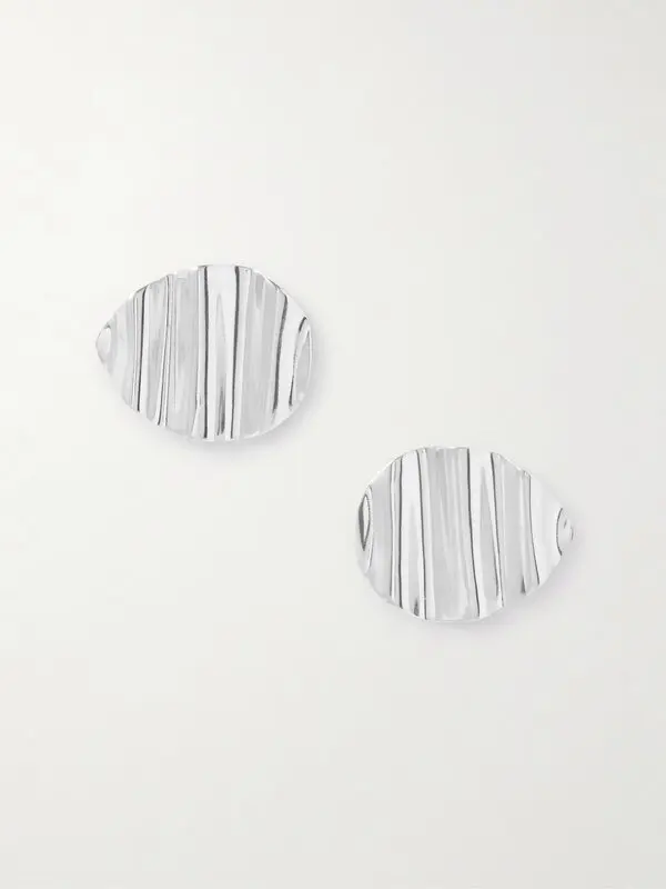 YSSO L'onda Earrings - Silver