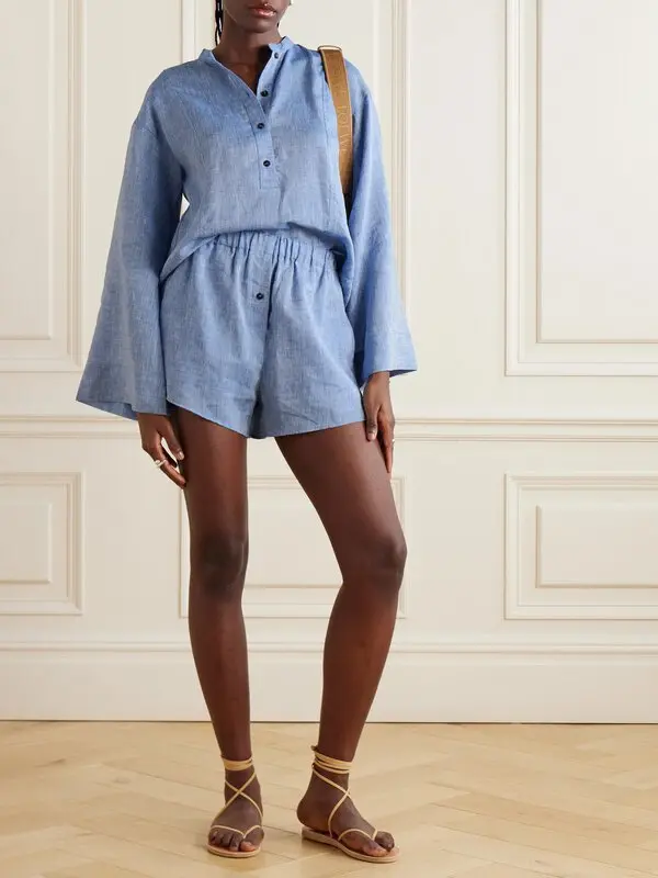 Bondi Born Leiden Organic Linen Shirt