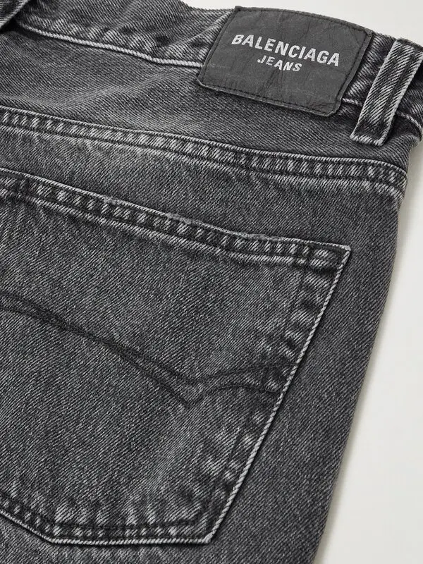 Balenciaga Distressed Boyfriend Jeans