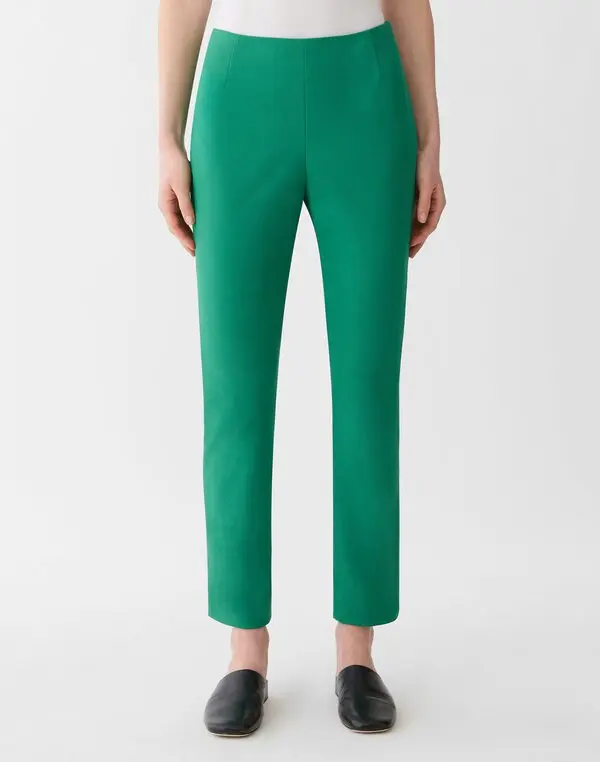 Lafayette 148 New York Petite Stanton Pant - Leaf