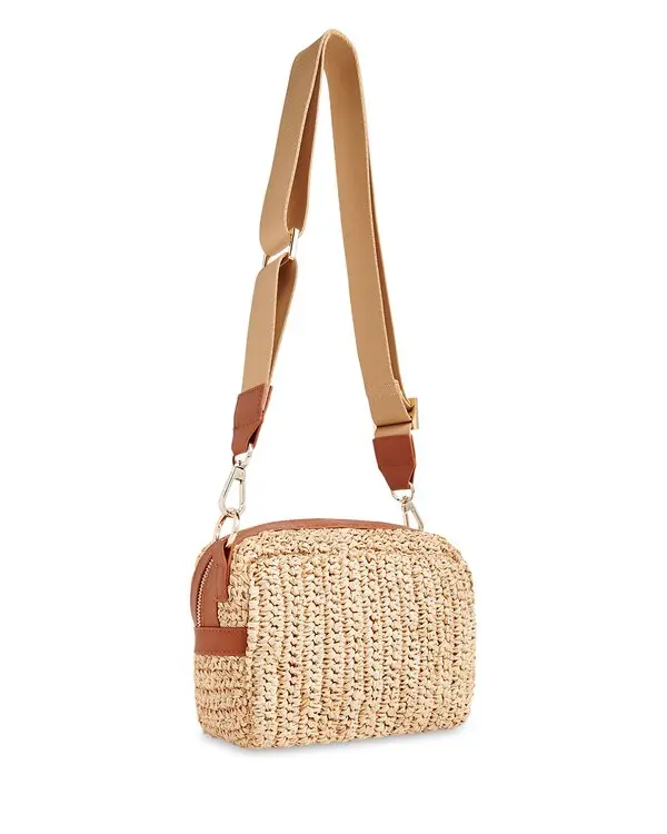 Whistles Straw Bibi Crossbody
