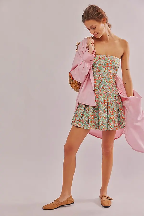 free people made me smile mini dress Free People Women's Made Me Smile Mini Dress