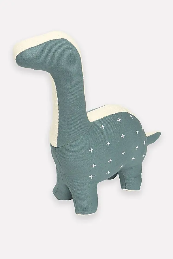 ANCHAL Kantha Handmade Stuffed Dinosaur