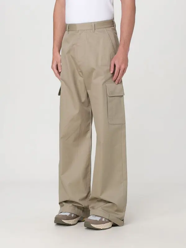 Off-White Trousers - Beige