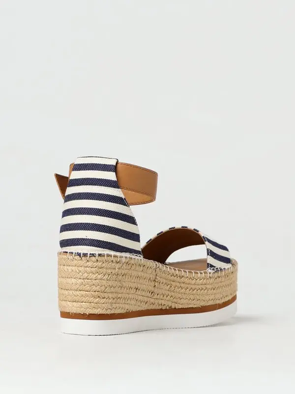 See By Chloé Espadrille Wedge Sandals