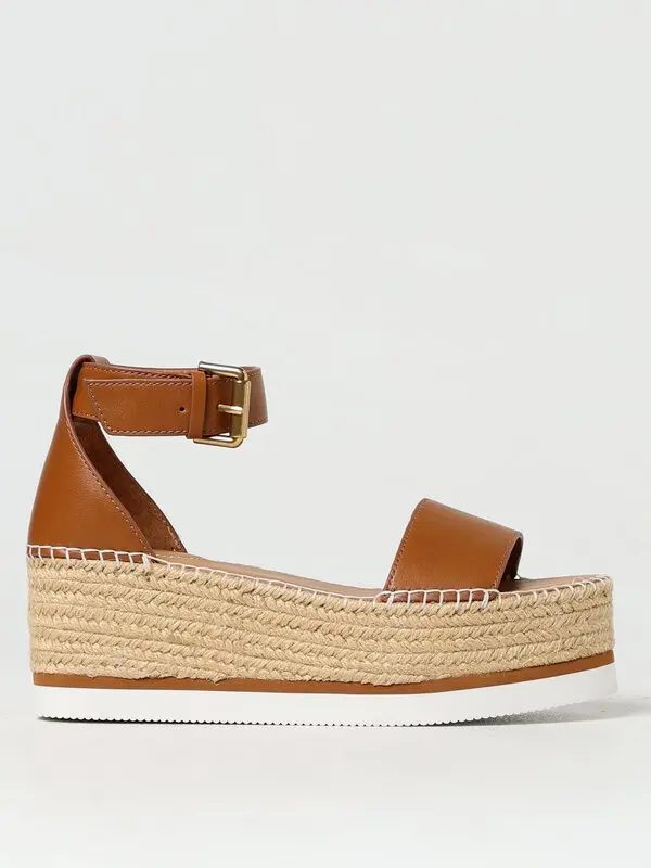 See By Chloé Wedge Shoes - Brown