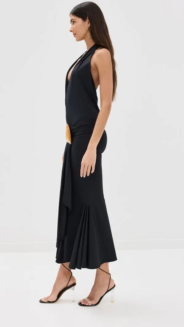Conner Ives Spandex Shell Dress In Black - 30% Off | Editorialist
