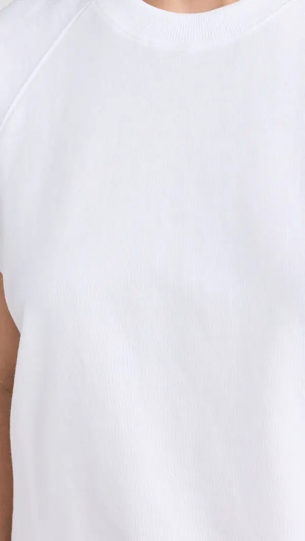 Tibi Sleeveless Easy Top - White