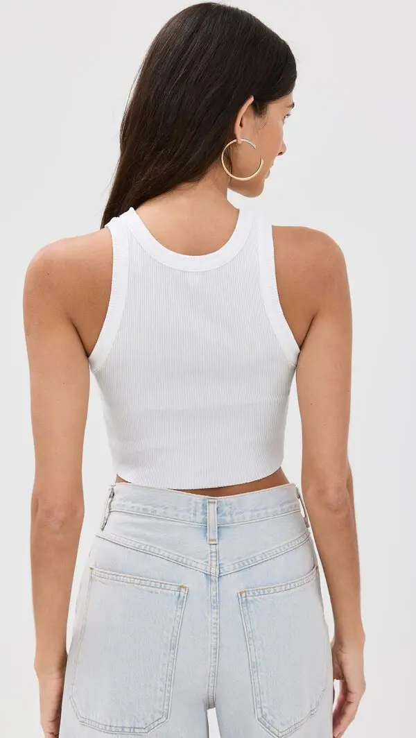 AGOLDE Cropped Bailey Tank