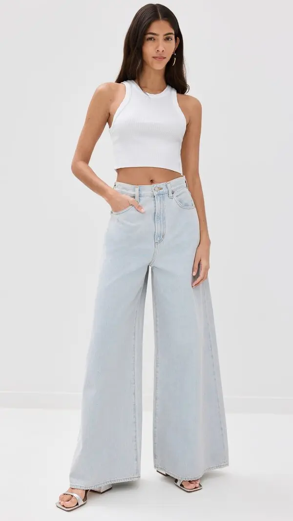 AGOLDE Cropped Bailey Tank