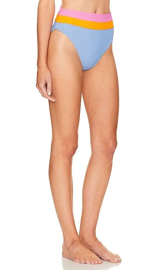 Beach Riot Heidi Bikini Bottom - Daydreamer Colorblock