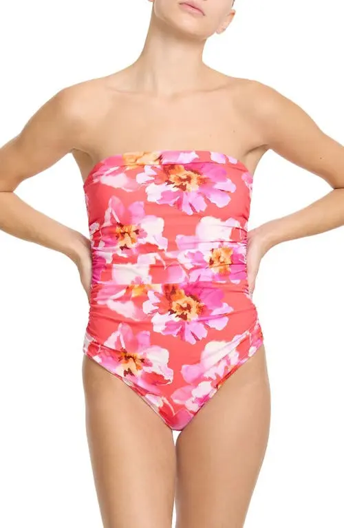 Hanky Panky Strapless Bandeau One-piece Swimsuit - Out Of Office Pink