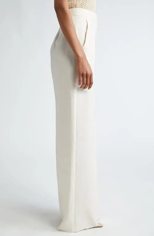 Max Mara Hangar Linen Suiting Trousers - Ivory