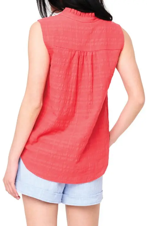GIBSONLOOK Cameron Cotton Gauze Tank Top - Hibiscus