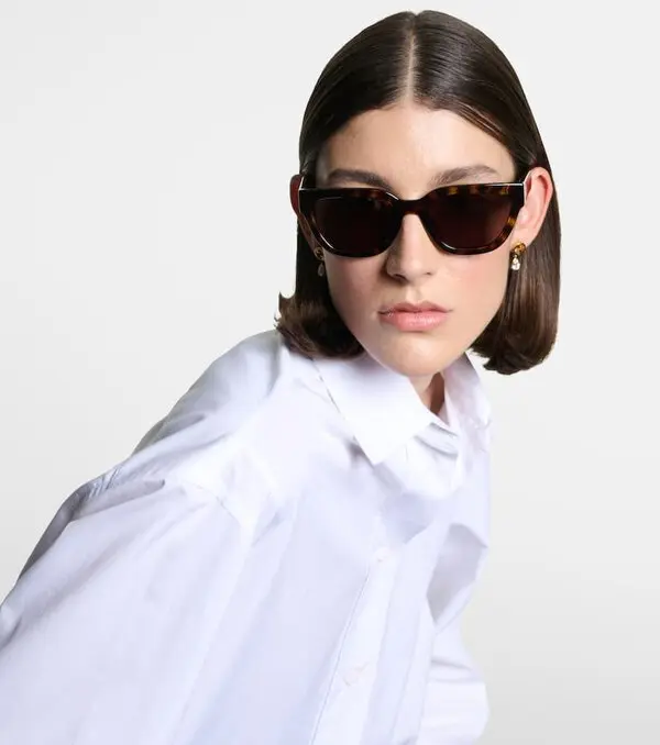Gucci Interlocking G Cat-eye Sunglasses
