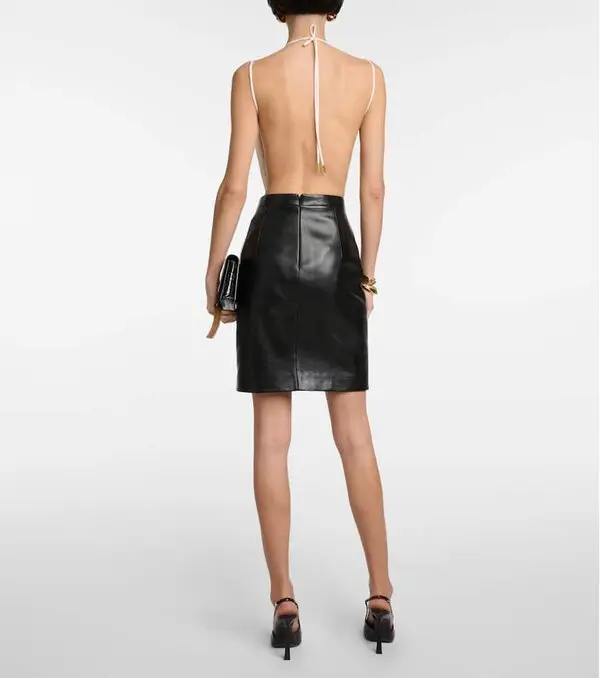 Saint Laurent Halterneck Bodysuit