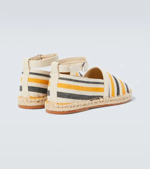 BODE Namesake Striped Espadrilles - Multicoloured