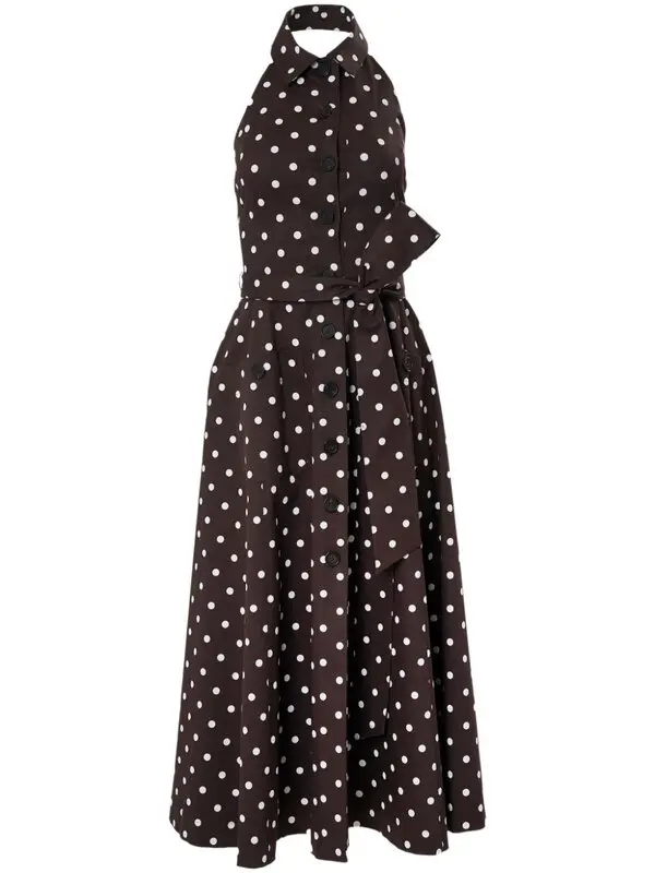Carolina Herrera Polka-dot Shirtdress