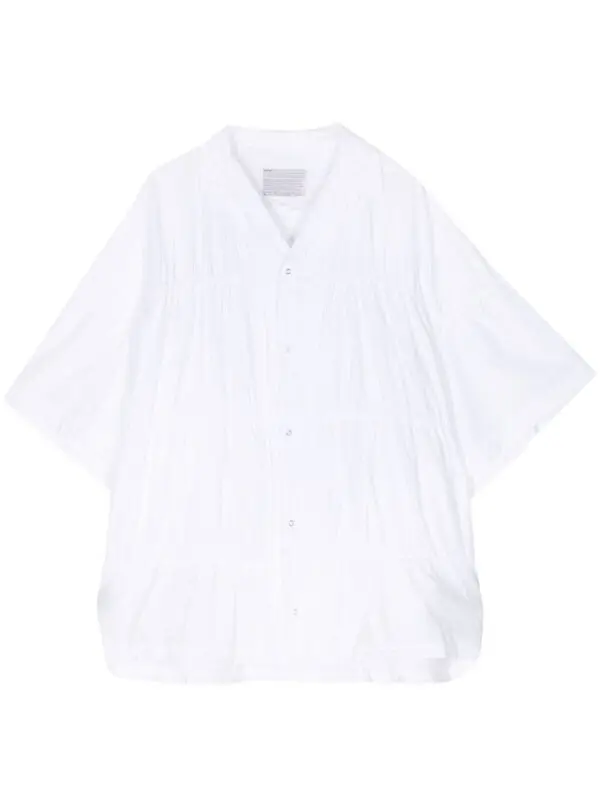 Kolor Ruched Poplin Shirt