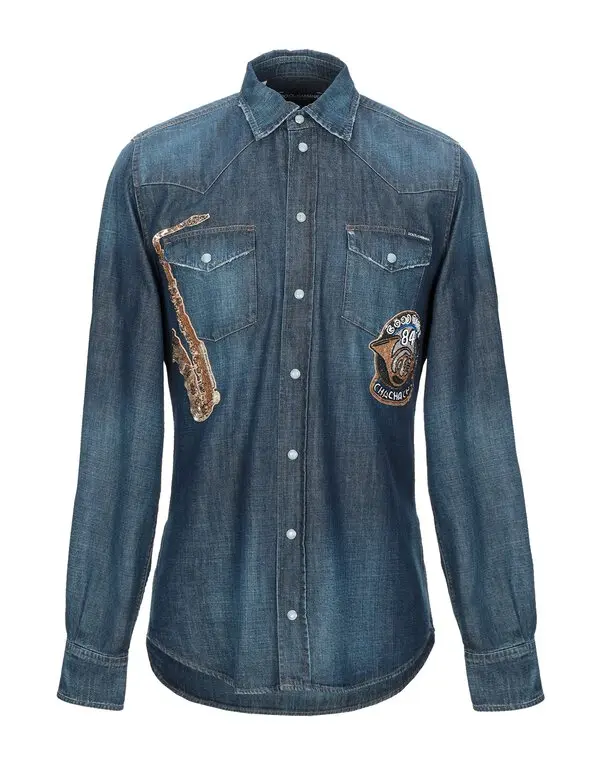 Dolce & Gabbana Denim Shirt Size Cotton