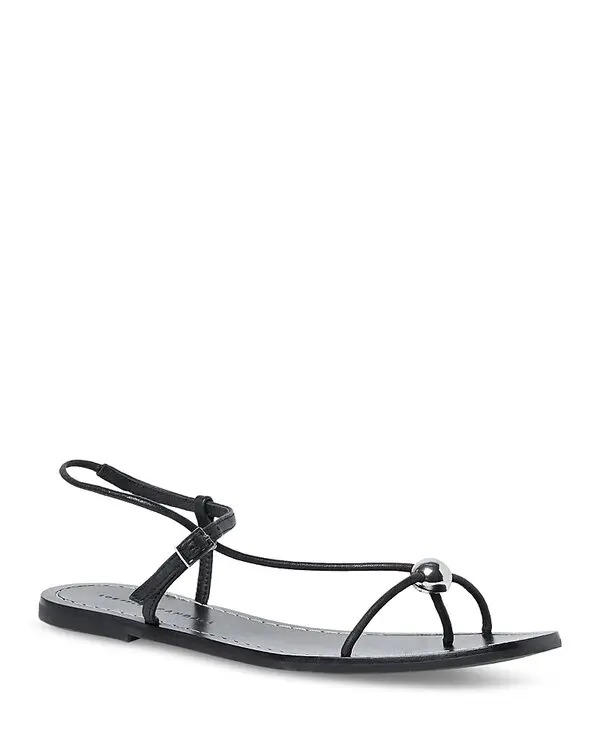 LOEFFLER RANDALL Strappy Thong Sandals - Black
