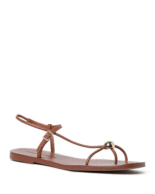 LOEFFLER RANDALL Strappy Thong Sandals - Timber