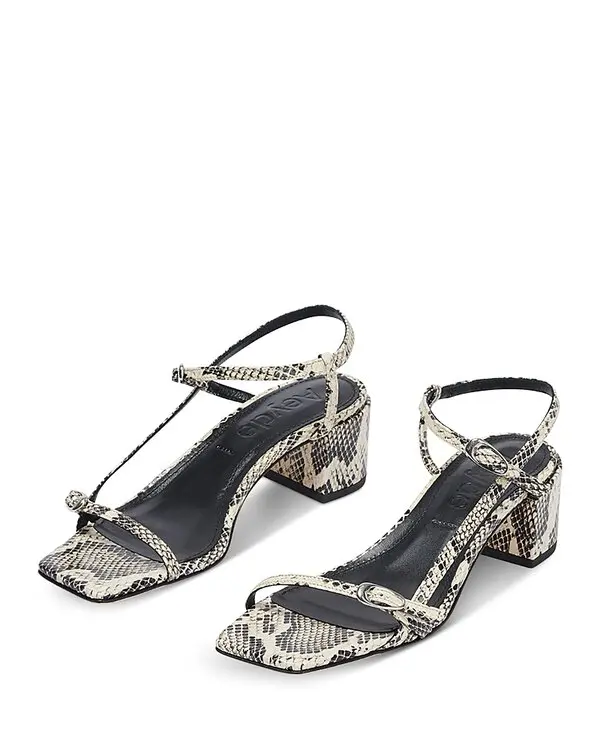 AeydĒ Tash Embossed Sandals