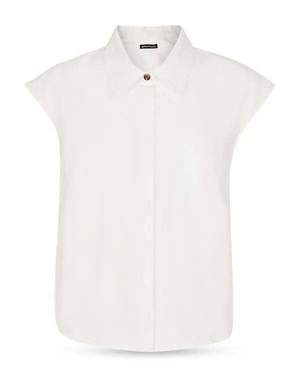 Whistles Olivia Linen Shirt By