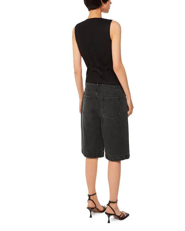 Whistles Raya Longline Denim Shorts