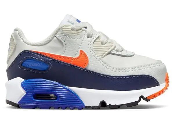 Nike Air Max 90 Sneakers - Summit White/midnight Navy/game Royal
