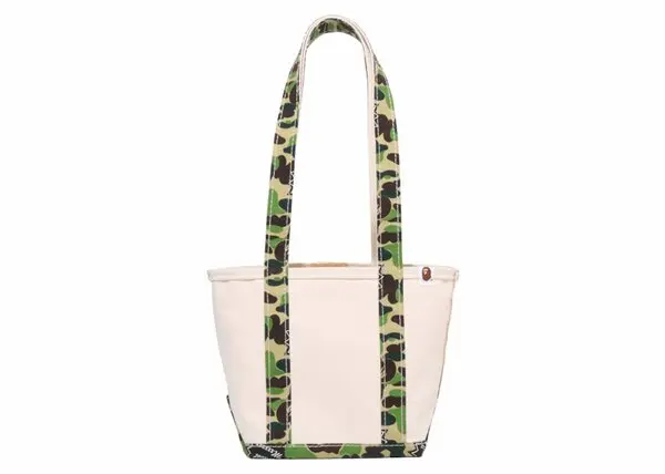 BAPE X Saint Mxxxxxx Small Tote Bag - Ivory