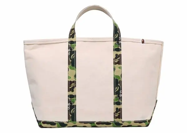 BAPE X Saint Mxxxxxx Large Tote Bag - Ivory