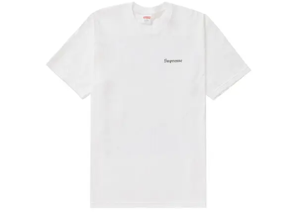 Supreme Martin Wong Big Heat Tee Shirt - White