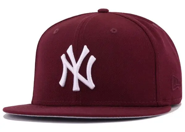 New Era New York Yankees 59fifty Fitted Cap - Maroon