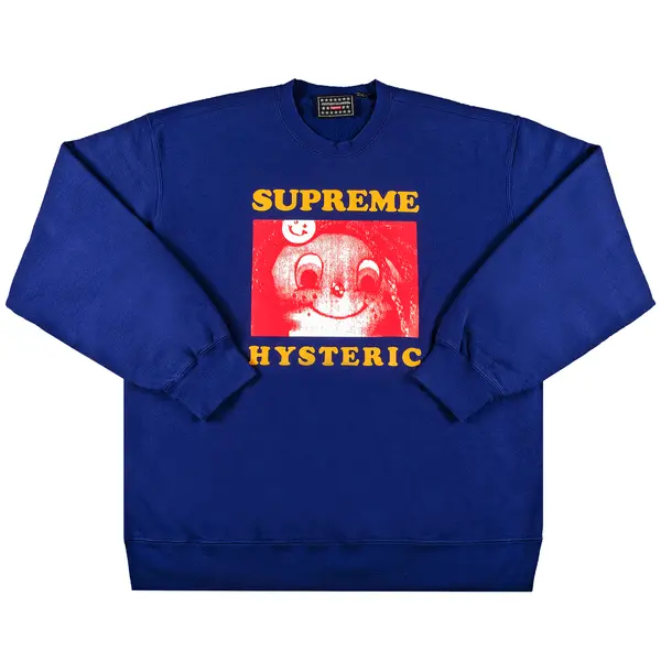 Supreme X Hysteric Glamour Crewneck - Blue