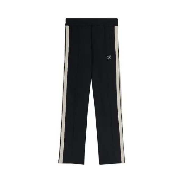 Palm Angels Monogram Classic Track Pants /off White - Black