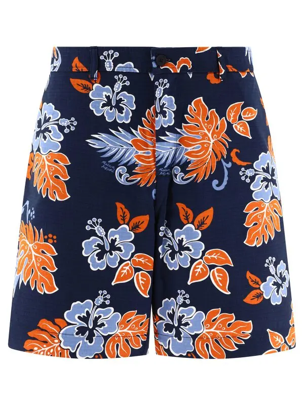 Maison Kitsuné Resort Shorts - Blue